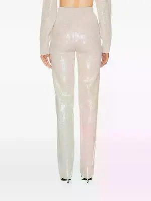 Burberry Sequin-embellished Straight Leg Pants
