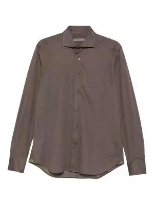 Corneliani Textured Long-sleeved Shirt
