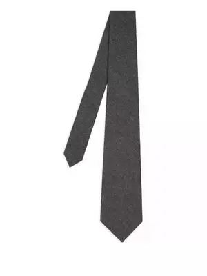 Paul Smith Pointed-tip Neck Tie - Grey