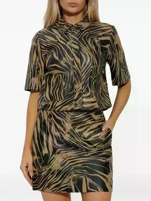 Munthe Zebra-print Shirt