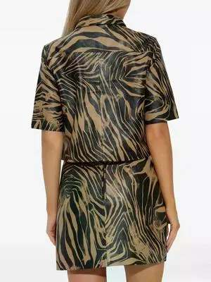 Munthe Zebra-print Shirt