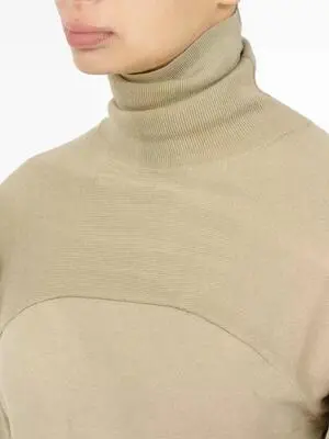 MAISON MARGIELA Ribbed Knit Turtleneck Bodysuit