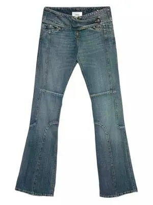 Coperni Paneled Flared Jeans