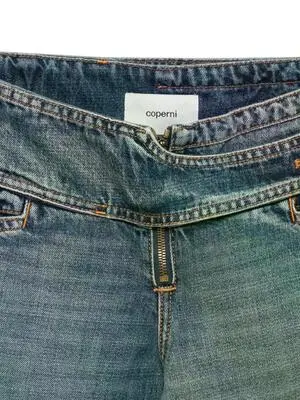 Coperni Paneled Flared Jeans