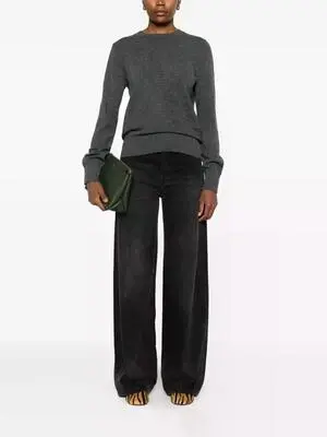 RHEA Round Neck Long Sleeve Sweater