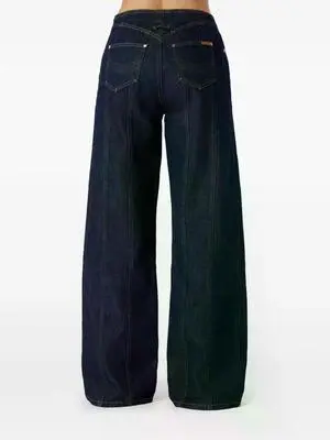 NO44 Cotton Wide-leg Jeans