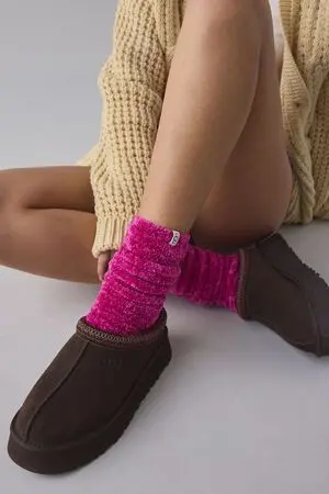 UGG Leda Cozy Socks Chroma Pink