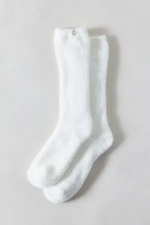 UGG Leda Cozy Socks - White