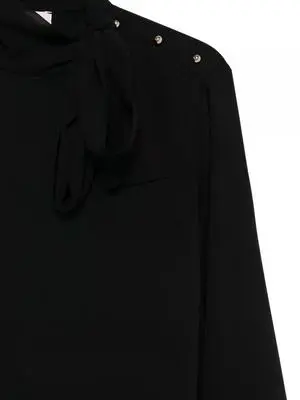 Liu Jo High Neck Blouse With Button Detail