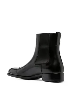 TOM FORD Elkan Leather Chelsea Boots