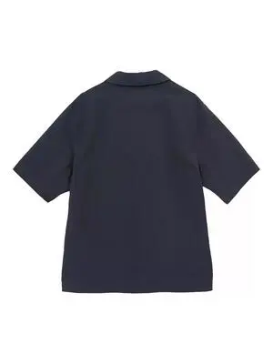 HIKING PATROL Zip-front Short-sleeve Shirt - Blue