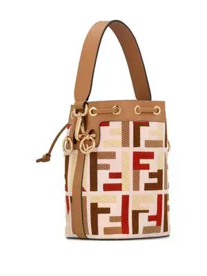 Fendi Mini Mon Tresor Ff-motif Bucket Bag