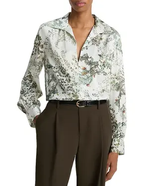 Vince Shirred Blouses