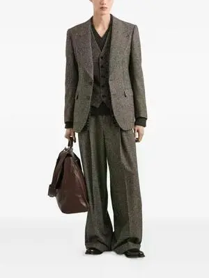 Dolce & Gabbana Glen Check-pattern Waistcoat