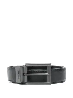 Just Cavalli Leather Belt - Black
