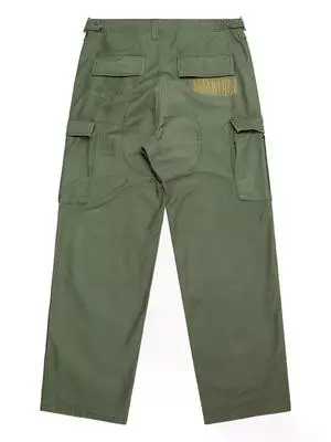 Mastercraft Union Embroidered Cargo Pants - Green