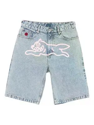 Icecream Button Detailed Shorts For Men