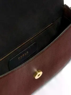 Furla Small Moonlight Cross Body Bag - Brown