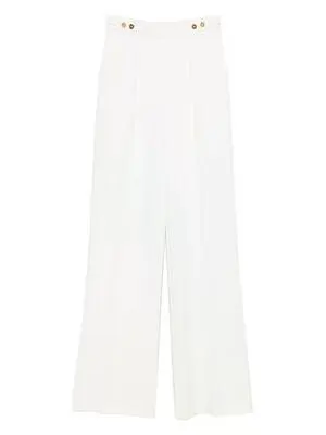 Elisabetta Franchi Straight Hem Pants For Women