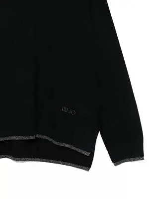 Liu Jo Glitter-trimmed Sweater