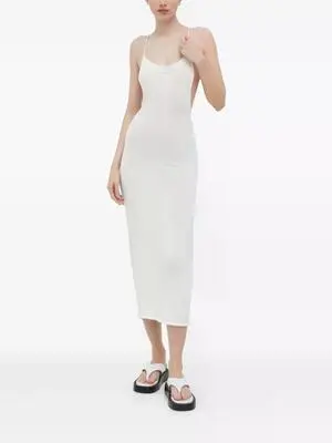 ALOHAS Open-back Midi Dress