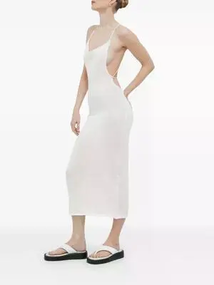 ALOHAS Open-back Midi Dress