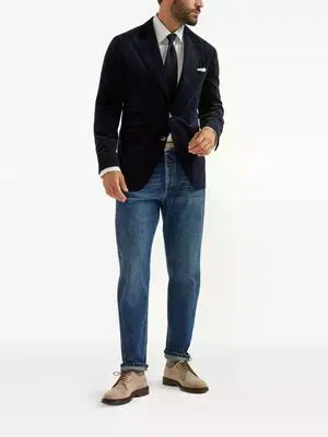 Brunello Cucinelli Velvet Two-button Blazer