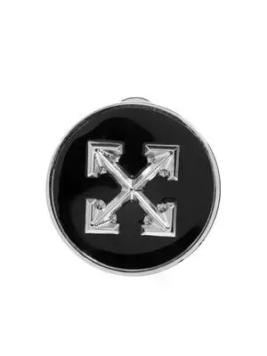 Off-White Arrows Motif Earring - Black