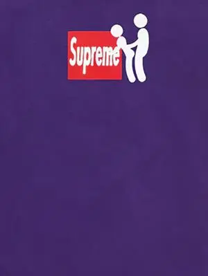 Supreme Stadium Printed T-shirt - Purple