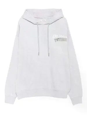 Off-White Logo-print Hooded Sweatshirt