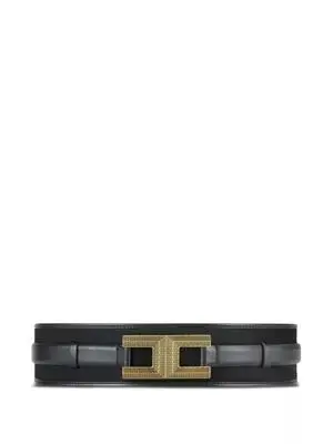 Elisabetta Franchi Buckle Belt - Black
