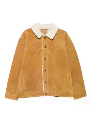 LEVI'S Shearling-collar Suede Jacket