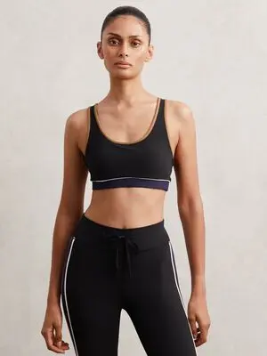 The Upside Colour-block Racerback Bra