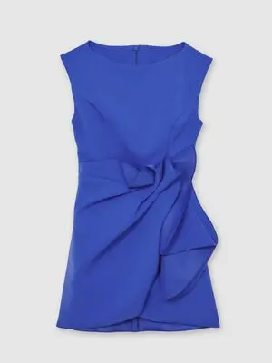 Acler Lamberton Mini Dress - Blue