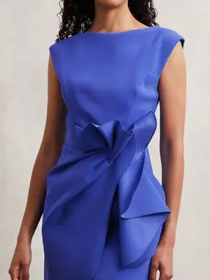 Acler Lamberton Mini Dress - Blue