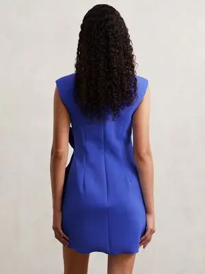 Acler Lamberton Mini Dress - Blue