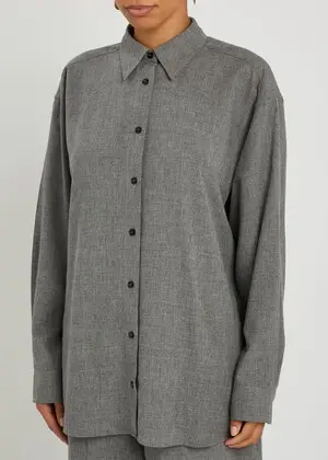 TOTEME Melange Woven Shirt