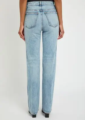 Khaite Danielle Straight-leg Jeans - Denim