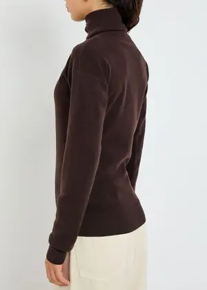LEMAIRE Turtle-neck Wool Cardigan