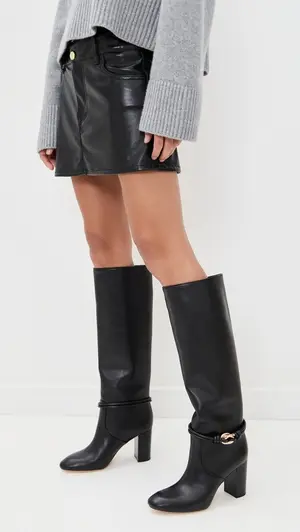LOEFFLER RANDALL Goldy Tall Boots With Hardware