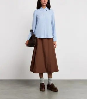 Max & Co. Crepe Collared Blouse