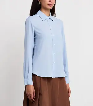 Max & Co. Crepe Collared Blouse