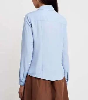 Max & Co. Crepe Collared Blouse