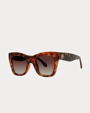 LILLY PULITZER Tropic Isle Sunglasses Caramel Tortoise
