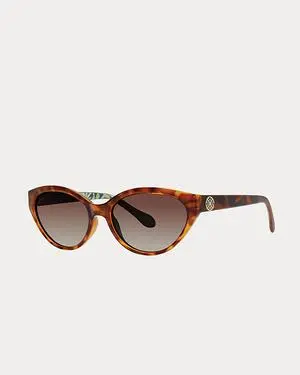 Lilly Pulitzer® Shell Harbor Sunglasses - Brown Tortoise