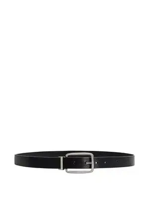 Dolce & Gabbana Rectangle-buckle Belt - Black