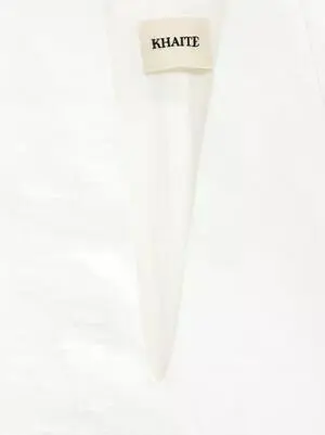 Khaite V-neck Long Sleeve Dress