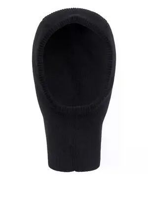 MARINE SERRE Wool Balaclava - Black