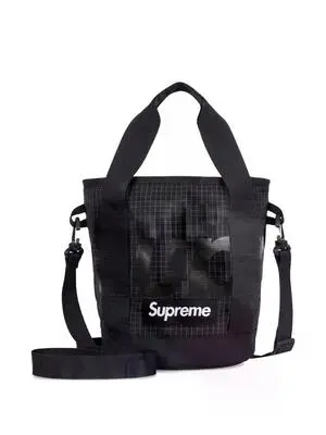 Supreme Cinch Grid-pattern Tote Bag