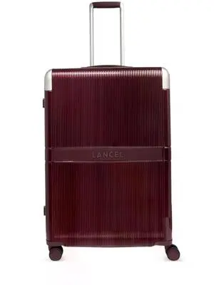 LANCEL Empreinte Ribbed Hard Suitcase